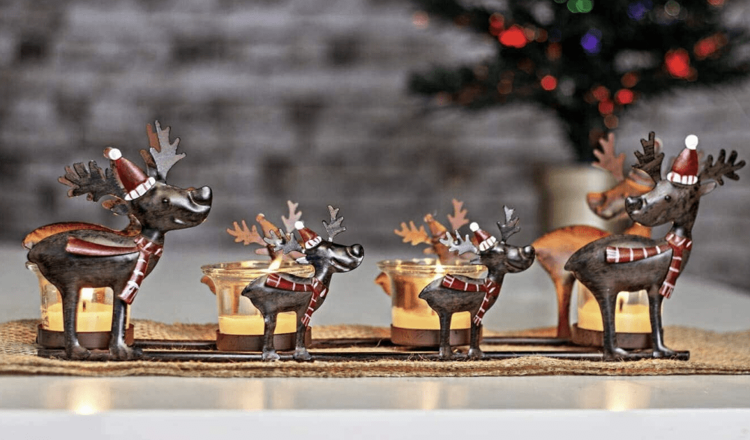 Light up your decorations with Christmas candle holders - Christmas.co.uk