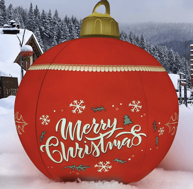 Giant baubles: Make a statement this year - Christmas.co.uk