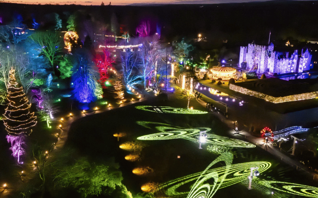 Hever Castle Christmas 2025 – Land of Oz Lights - Christmas.co.uk